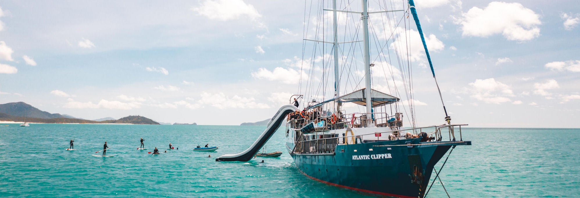 Op de ultieme partyboot Atlantic Clipper naar Whitsundays (2 dagen, 2 ...